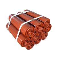 China Heavy Duty Conveyor Buffer Roller 25M/Min Double Sealed Bearing 89mm Diameter for sale