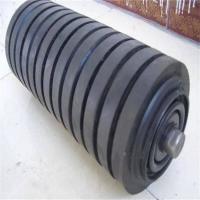 China AFNOR Standard Conveyor Impact Roller 102mm Oil Resistant Impact Idlers for Belt Conveyor for sale