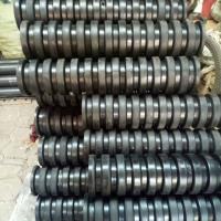 China Rubber Lagging Conveyor Impact Roller for sale