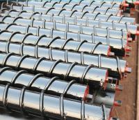 China Q235 Carbon Steel Friction Conveyor Roller 50 kg/m Return Idler 89-219mm for sale