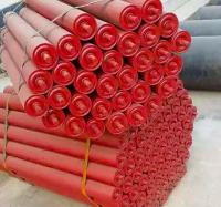China Q235 Carbon Steel Friction Conveyor Roller 50 kg/m Return Idler 89-219mm for sale