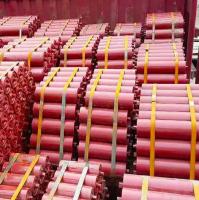 China Q235 Carbon Steel Friction Conveyor Roller 50 kg/m Return Idler 89-219mm for sale