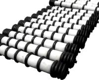 China Carbon Steel Conveyor Return Roller 190mm Spiral Conveyor Rollers for sale