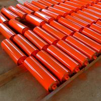 China 127 mm Rubber Coated Conveyor Drive Rollers For Conveyor Transport System for sale