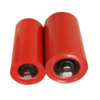 China 127 mm Rubber Coated Conveyor Drive Rollers For Conveyor Transport System for sale