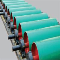 China ODM SKF Bearing 1800mm Conveyor Bend Pulley With Lagging Block Heavy Duty for sale