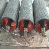 China Stainless Steel Conveyor Drive Pulley 315mm with Wheel Bearing for Belt Conveyor Systems for sale