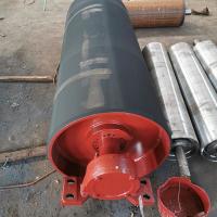 China 2400mm Herringbone Rubber Conveyor Belt Pulley Coal Mining Industry for sale
