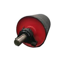 China Q235 Motorized Conveyor Pulley 320-1250mm for Stone Crushing Plant Mining Coal for sale