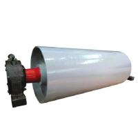 China Customized Size 1800mm Rubber Lagging Pulley For Belt Conveyor for sale