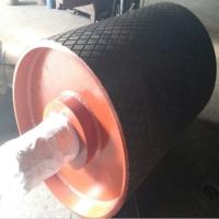 China Rubber Lagging Conveyor Drive Pulley 500mm to 2400mm Belt Width for sale