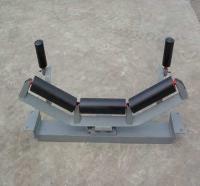 China Corrosion Resistant Self Aligning Carrying Idler 45 Degree Belt Conveyor Roller 76-219mm for sale