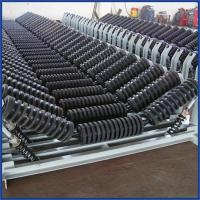 China Belt Conveyor 35 Degree Impact Idler Rollers With Bearings Q235 for sale