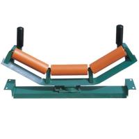 China Anti Magnetic V Return Conveyor Belt Idlers 10 Degree Angle Grain Transportation for sale