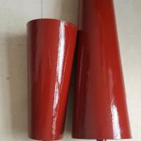 China Rubber Coated Self Aligning Conveyor Roller 89-159mm Diameter ISO Certified for sale