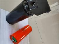 China Multi Stage Labyrinth Q235 Conveyor Steel Roller 219mm Diameter for sale