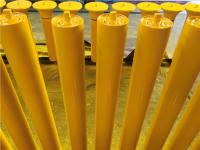 China Smooth Surface POM Conveyor Steel Roller Heavy Duty Metal Rollers for sale