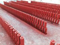 China ODM Heavy Duty S235JR Galvanized Steel Conveyor Roller 80-120μm Coating for sale