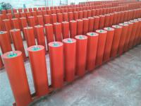 China TUV Waterproof 219mm Steel Gravity Roller for Chemical Industry Belt Conveyor for sale