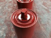 China TUV Waterproof 219mm Steel Gravity Roller for Chemical Industry Belt Conveyor for sale