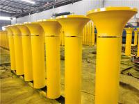 China TUV Waterproof 219mm Steel Gravity Roller for Chemical Industry Belt Conveyor for sale