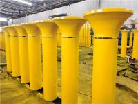 China Belt Driven DT II Stainless Steel Conveyor Rollers For Vibrating Conveyor for sale