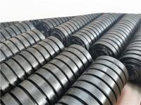 China Belt Driven DT II Stainless Steel Conveyor Rollers For Vibrating Conveyor for sale