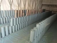 China Baked Painting Steel Conveyor Roller 114mm Diameter for Belt Conveyor Systems for sale