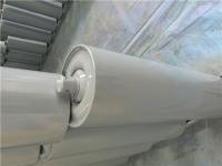 China CEMA Galvanized Painting Rubber Conveyor Rollers For Electronic Belt Conveyor for sale