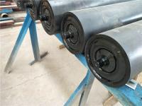 China Rubber Coated 89mm 165mm Belt Conveyor Rollers Aging Resistance for sale