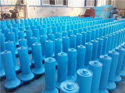 China Self Aligning 315mm Length Conveyor Belt Guide Rollers Tear Resistance for sale