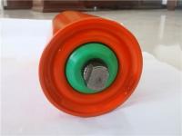 China Salt Resistant TD75 Conveyor Side Guide Rollers Groove Shaped 89mm Diameter for sale