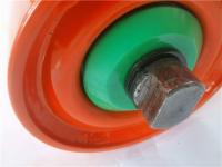 China 89mm Heavy Duty Steel Belt Conveyor Roller Idler High Wear Resistance 120°C for sale