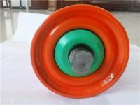 China 89mm Heavy Duty Steel Belt Conveyor Roller Idler High Wear Resistance 120°C for sale