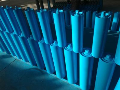 China SGS Heat Resistant 219mm Dia Industrial Rubber Rollers with Bearings C4 for sale