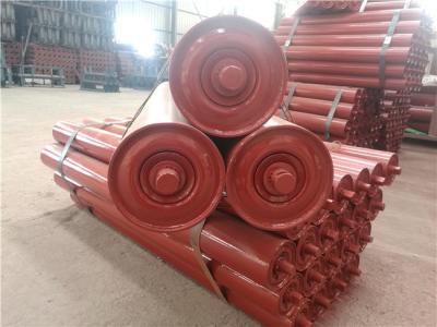 China Powder Coated 102mm Replacement Conveyor Rollers For Mining Industry for sale