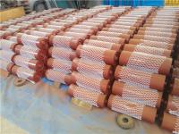 China Powder Coated 102mm Replacement Conveyor Rollers For Mining Industry for sale