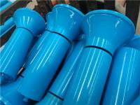 China Hot Galvanized Self Aligning Conveyor Roller 3mm Thickness Impact Resistant for Belt Conveyor for sale