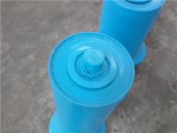 China Heavy Duty Q235 Self Aligning Idler Conveyor Roller 60-219mm Electric Static Spraying for sale