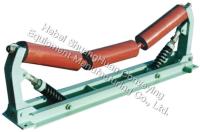 China Belt Conveyor 35 Degree Impact Idler Rollers With Bearings Q235 for sale