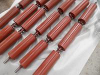 China Powder Coating 45kw DT II Transition Idlers Belt Conveyor 89mm 194mm for sale