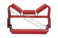 China Corrosion Resistant Self Aligning Carrying Idler 45 Degree Belt Conveyor Roller 76-219mm for sale