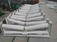 China Anti Magnetic V Return Conveyor Belt Idlers 10 Degree Angle Grain Transportation for sale