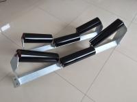 China Dust Resistance TK Conveyor Belt Idlers Stainless Steel Carrier Roller 76-219mm for sale