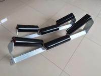 China Electrostatic Powder Coating Conveyor Belt Idlers 114mm Diameter for sale
