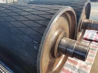 China SGS Rubber Lagging Head Pulley and Tail Pulley Oil Resistant 10mm 15mm 20mm for sale