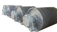 China Wear Resistant Oxygenation Rubber Lagging Pulley With CN Adhesive Layer for sale