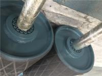 China Self Cleaning Rubber Lagging Conveyor Pulley 1000T/H for Chemical Plant for sale