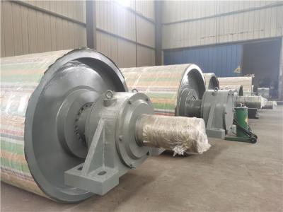 China ODM SKF Bearing 1800mm Conveyor Bend Pulley With Lagging Block Heavy Duty for sale
