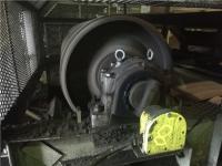 China Overland Conveyor Bend Pulley 50 kg/m Carbon Steel Belt Drive Pulley 500mm for sale